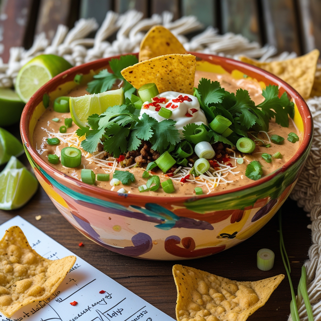 The Best Taco Dip Recipe: Easy, Creamy & Perfect for Any Occasion ...